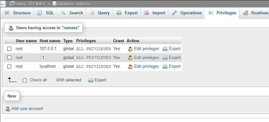 Installation - Ramses